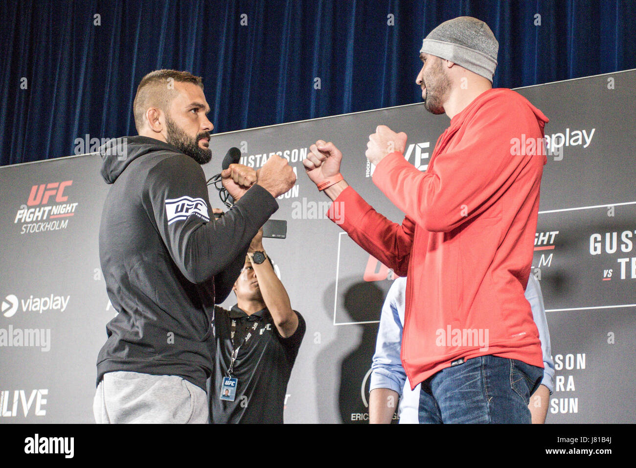 Ericsson Globe, Stockholm, Sweden. 26th May, 2017. Peter Sobotta and ...