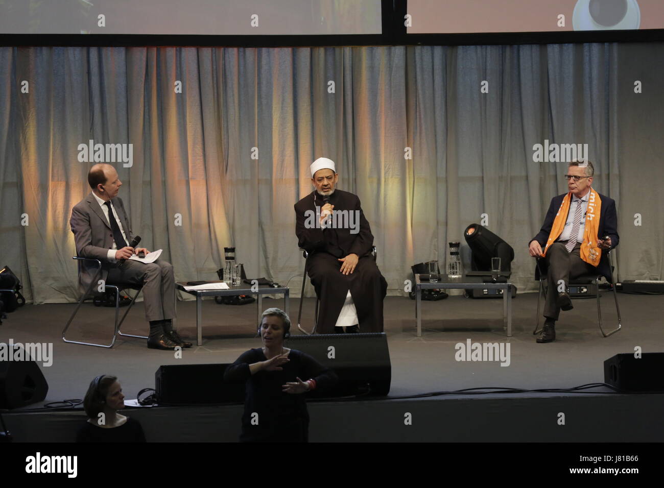 Berlin, Germany. 26th May 2017. Sebastian Engelbrecht, a journalist ...