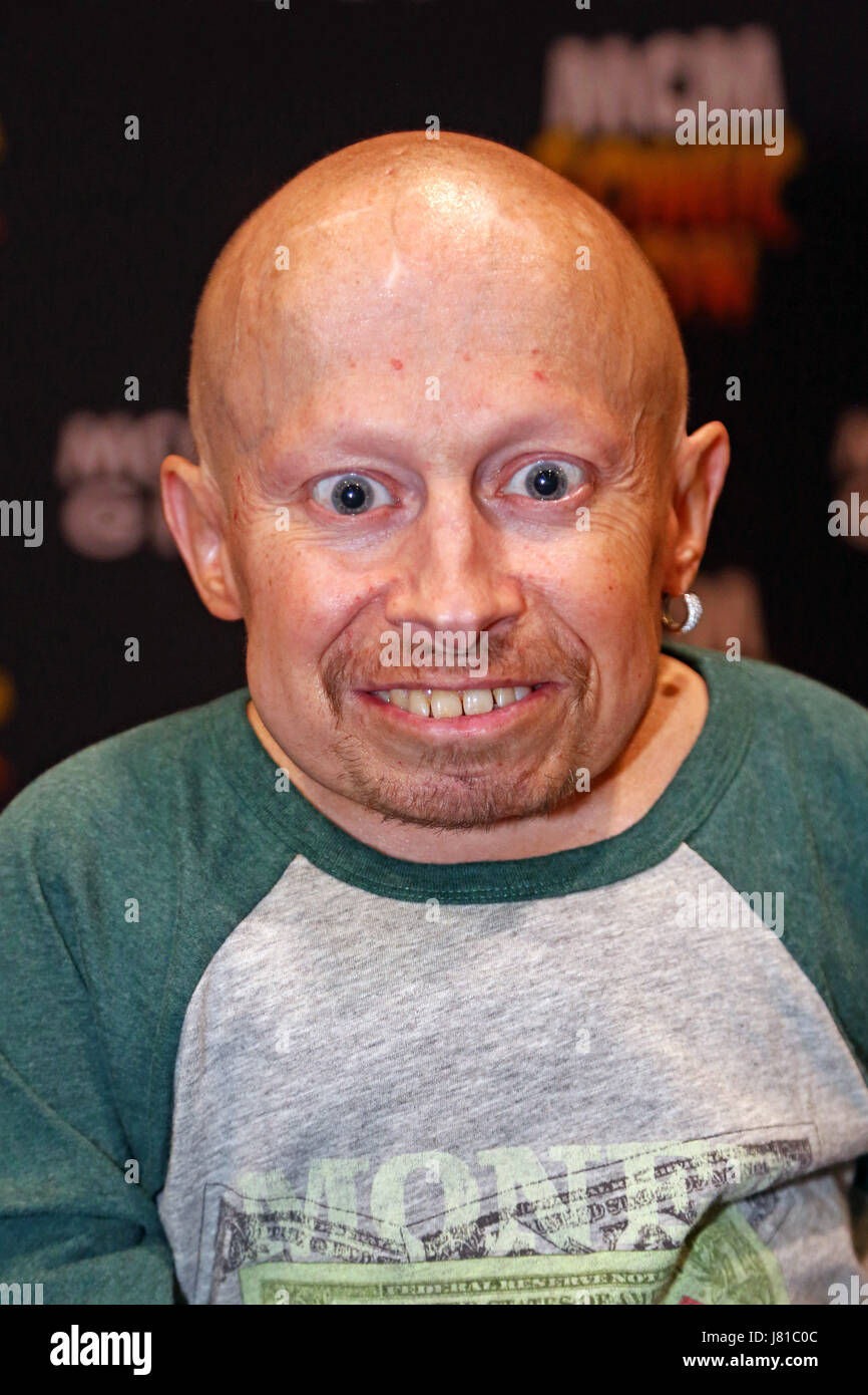 London, UK. 26th May 2017. Actor Vern Troyer at the opening day of MCM ...