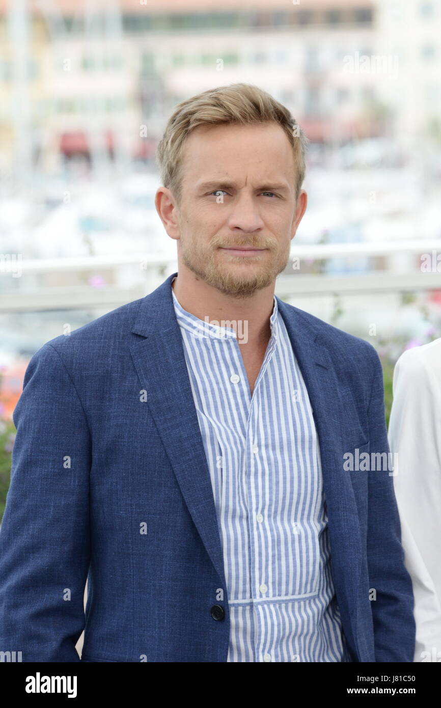 Cannes, France. 26th May, 2017. CANNES, FRANCE - MAY 26: Actor Jeremie ...