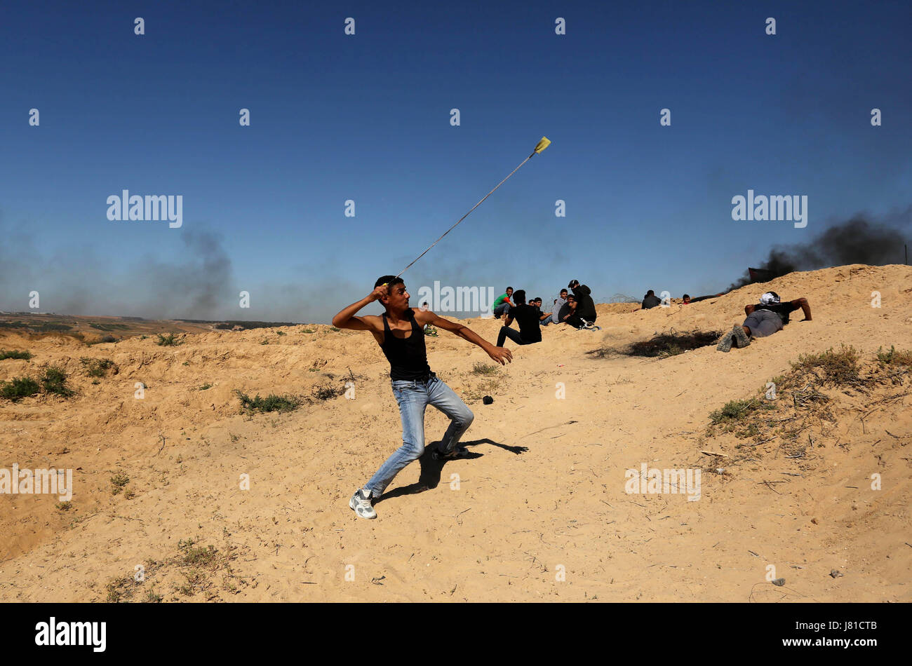 Al-Bureij, Gaza Strip, Palestinian Territory. 26th May, 2017. A ...