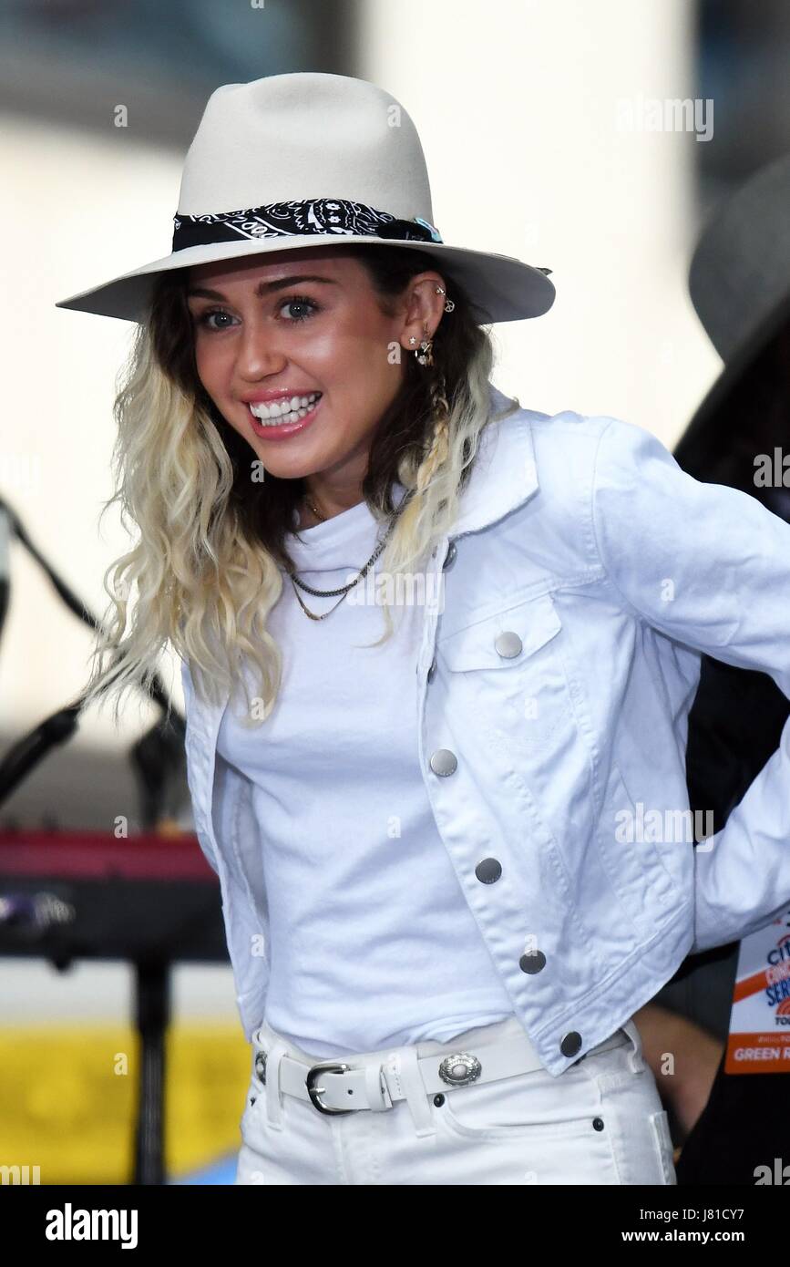 Miley today show may 26 2017 hi-res stock photography and images - Alamy
