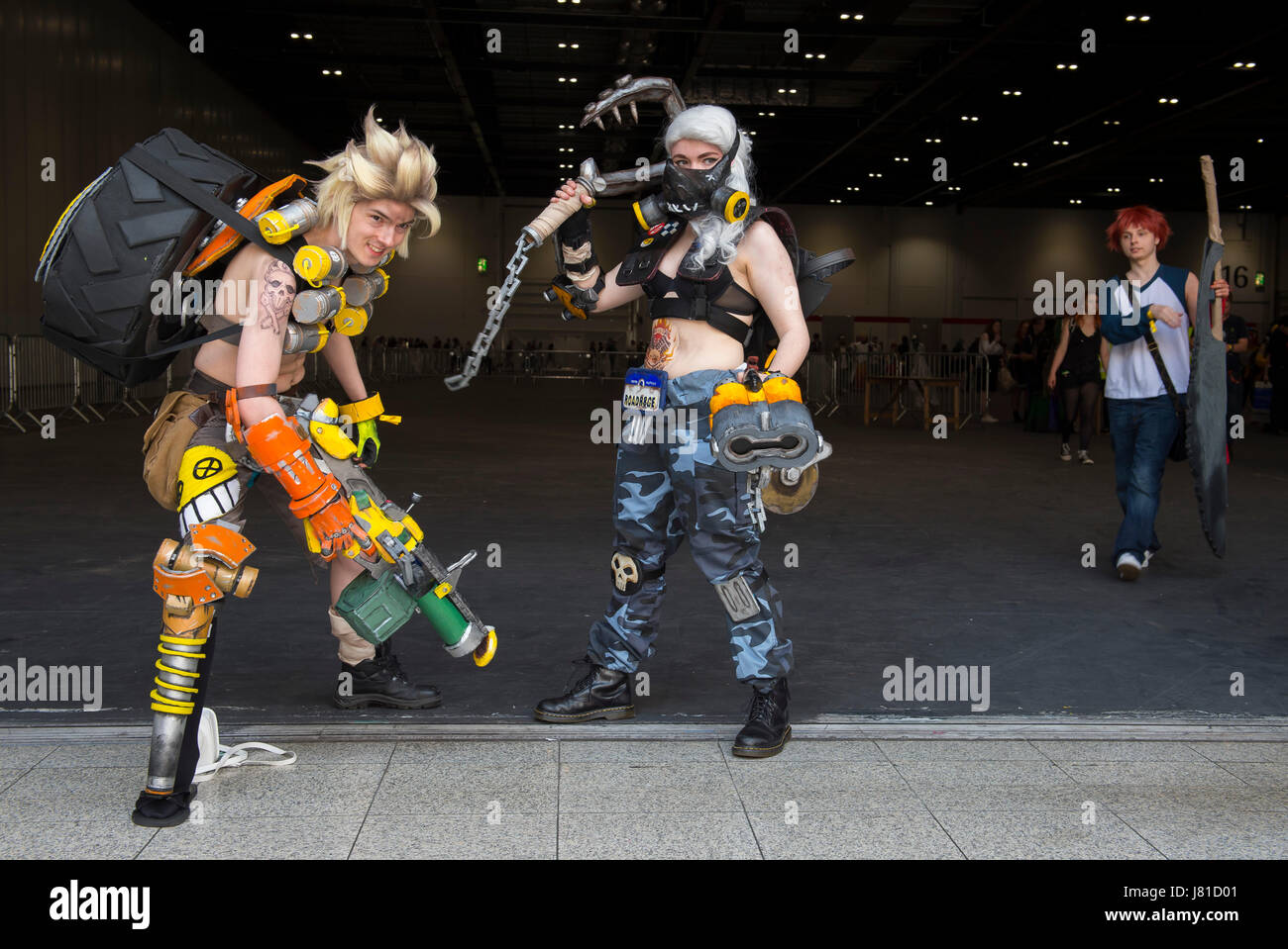 ExCel, London UK. 26th May 2017. The first MCM London Comic Con of 2017 ...