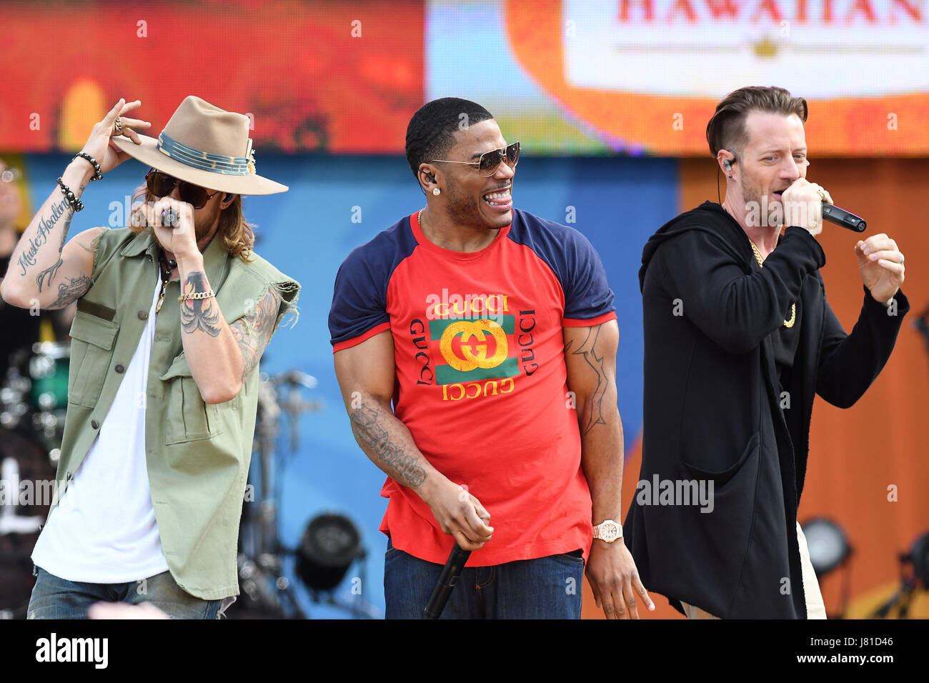 New York, NY, USA. 26th May, 2017. Brian Kelley and Tyler Hubbard of ...