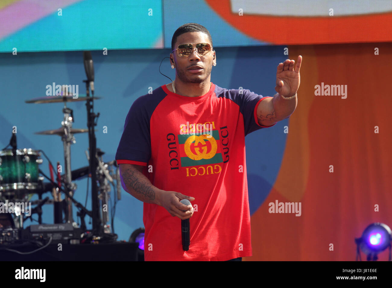 New York, USA. 26th May, 2017. Florida Georgia Line and Nelly Perform ...