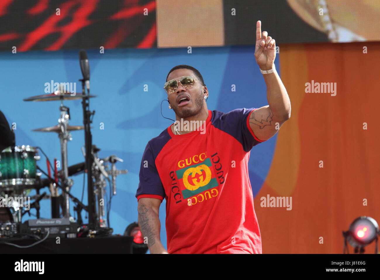 New York, USA. 26th May, 2017. Florida Georgia Line and Nelly Perform ...