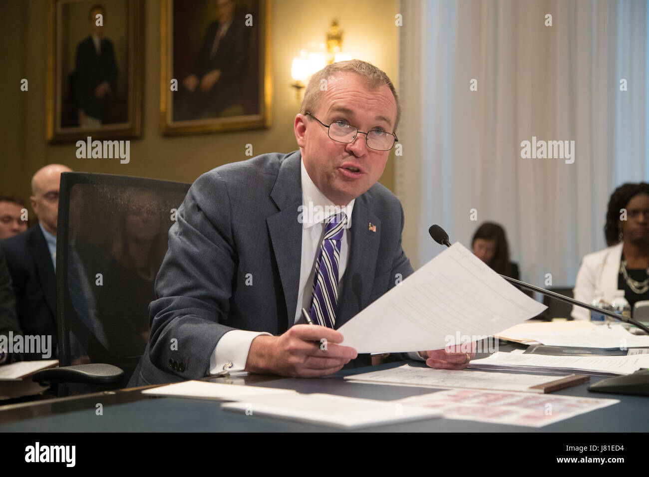 Mick Mulvaney, the budget director for the Trump Administration ...