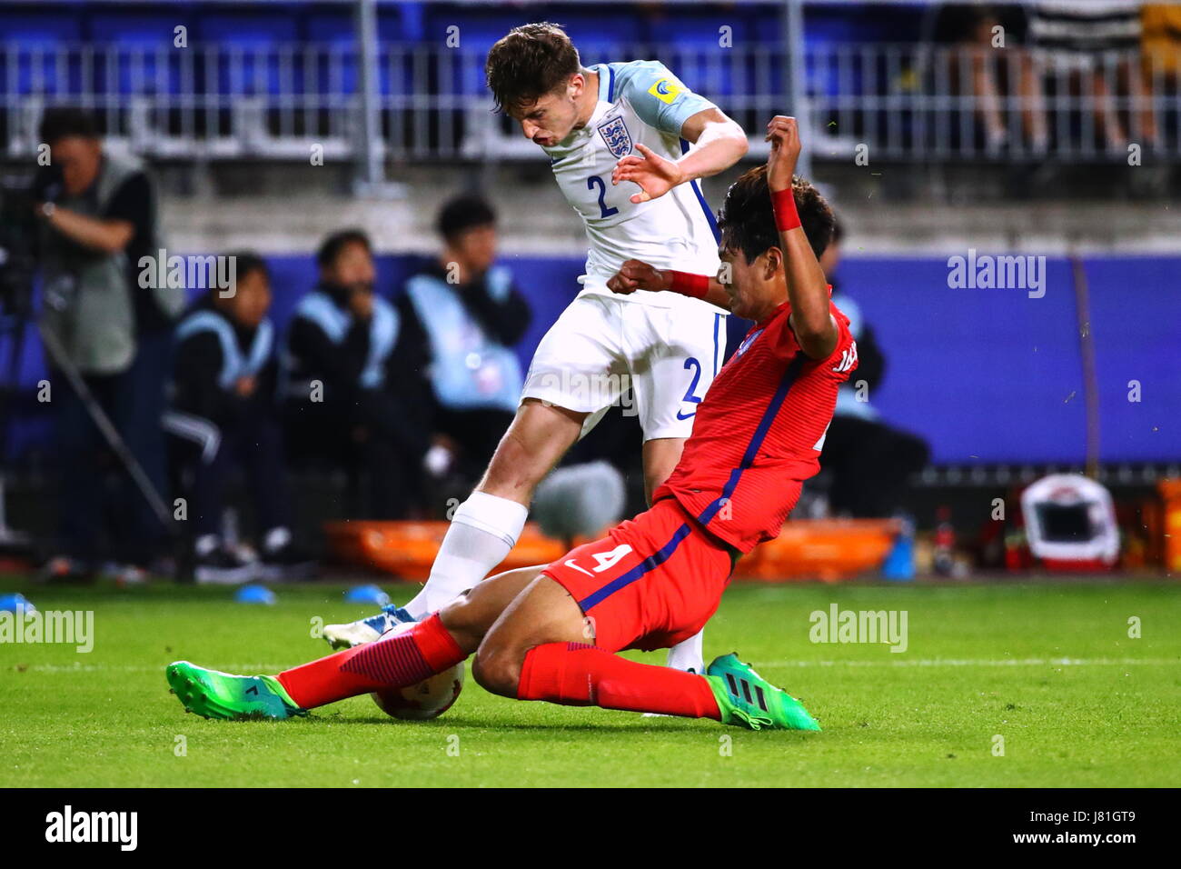 Suwon, South Korea. 27th May, 2017. Jonjoe Kenny (ENG) Football/Soccer ...