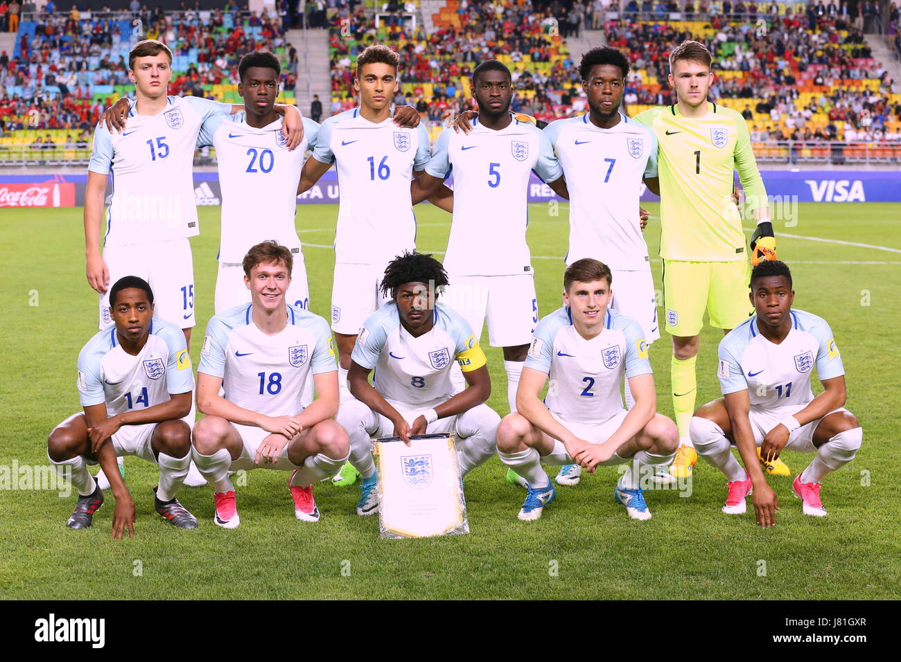 England u20 world cup 2017 hi-res stock photography and images - Alamy