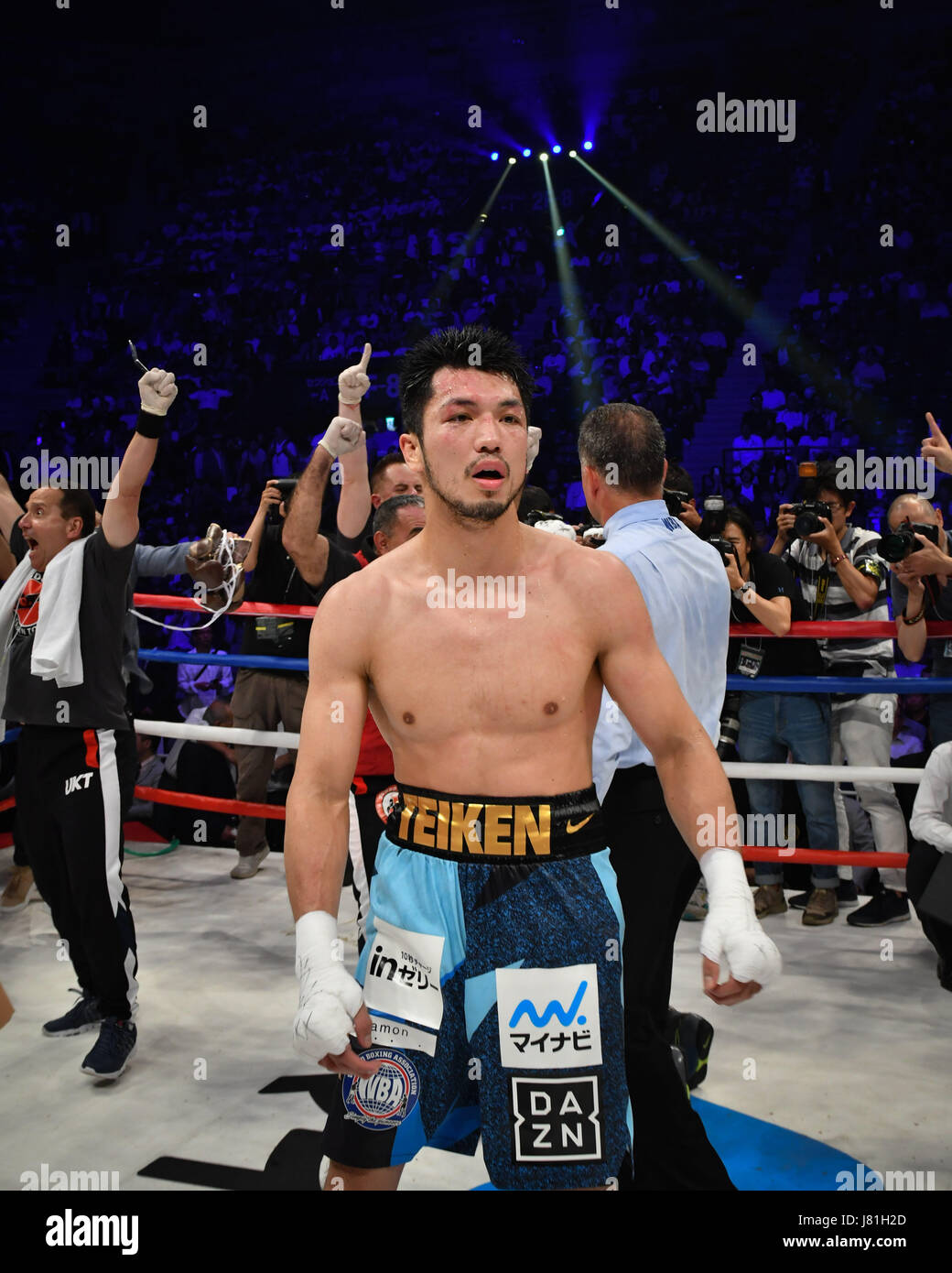 Tokyo, Japan. 20th May, 2017. Ryota Murata (JPN) Boxing : Ryota Murata ...