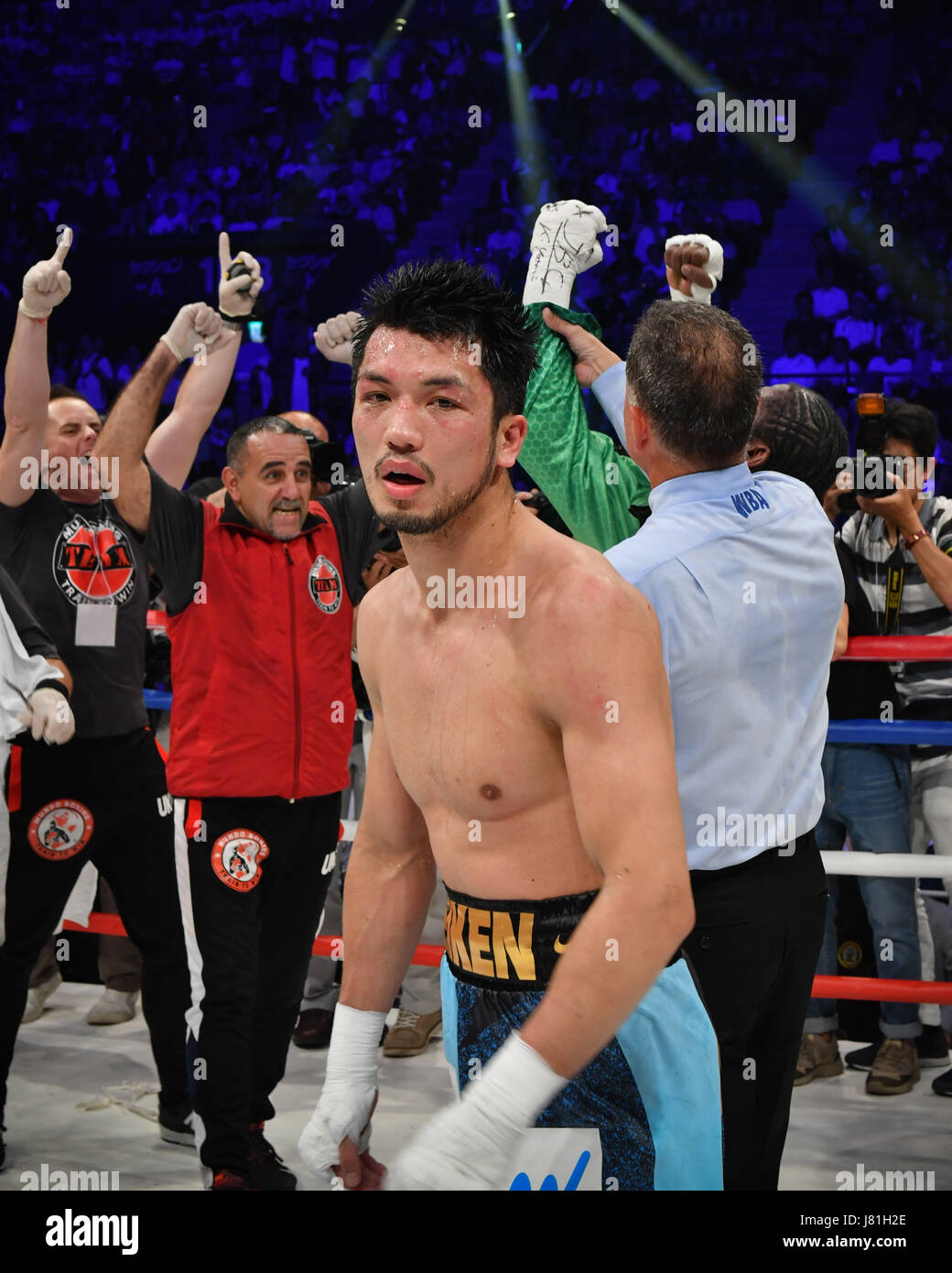Tokyo, Japan. 20th May, 2017. Ryota Murata (JPN) Boxing : Ryota Murata ...