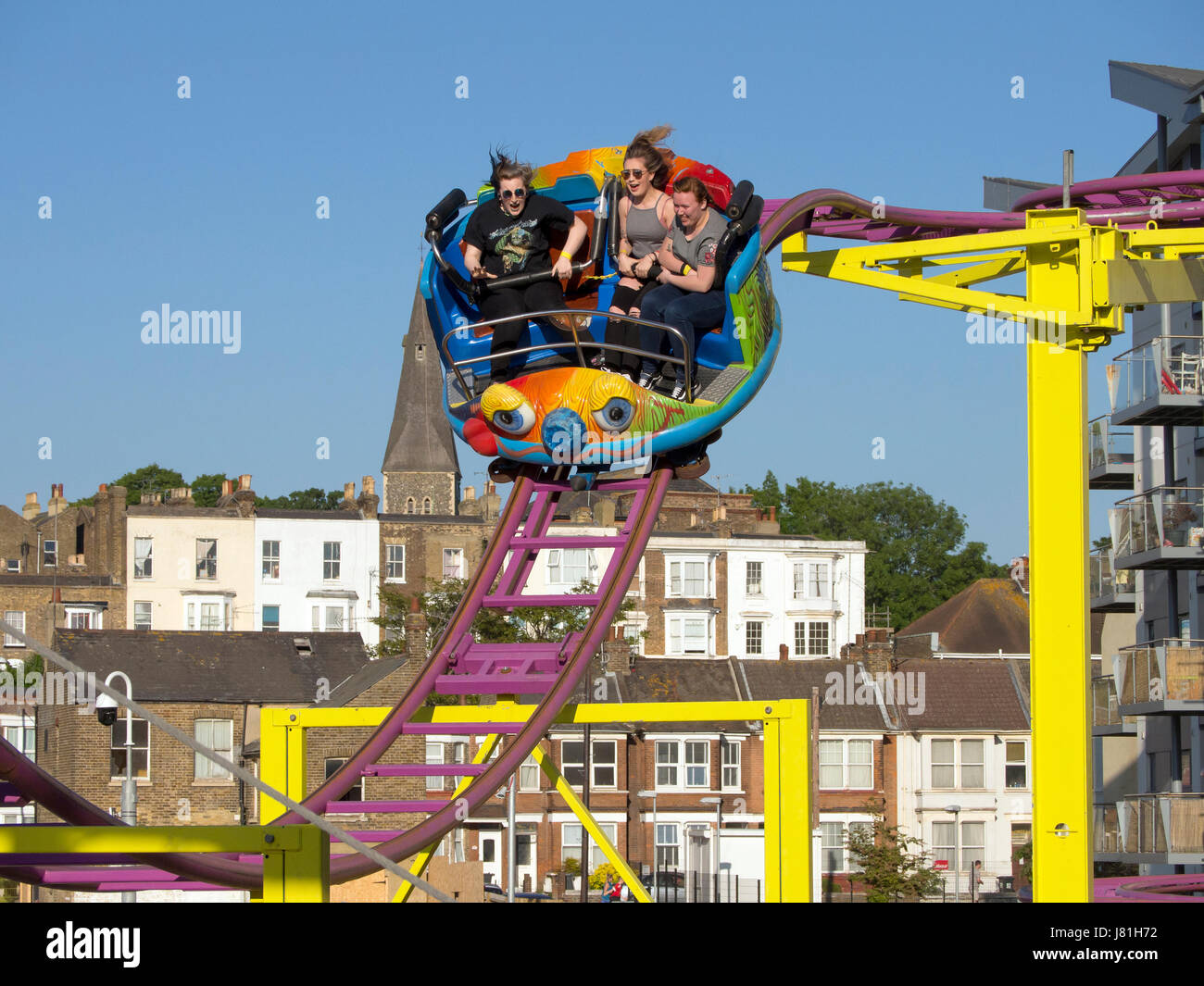 Margate, Kent, UK. 26th May, 2017. Dreamland Amusement Park in Margate ...
