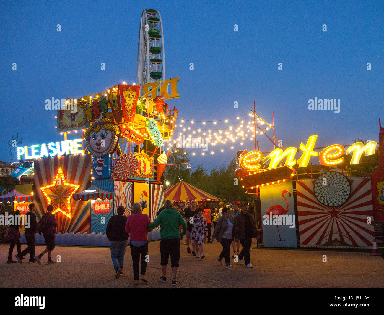 Dreamland Amusement Park Margate Kent Stock Photo - Alamy