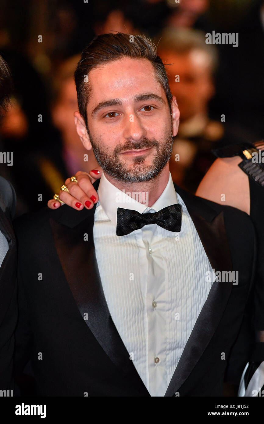 Cannes, France. 26th May, 2017. German actor Denis Moschitto poses for ...