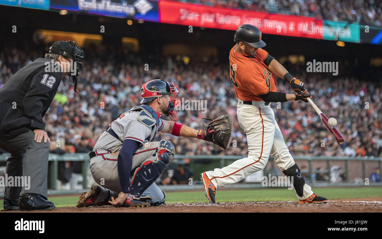 San Francisco, California, USA. 26th May, 2017. San Francisco Giants ...