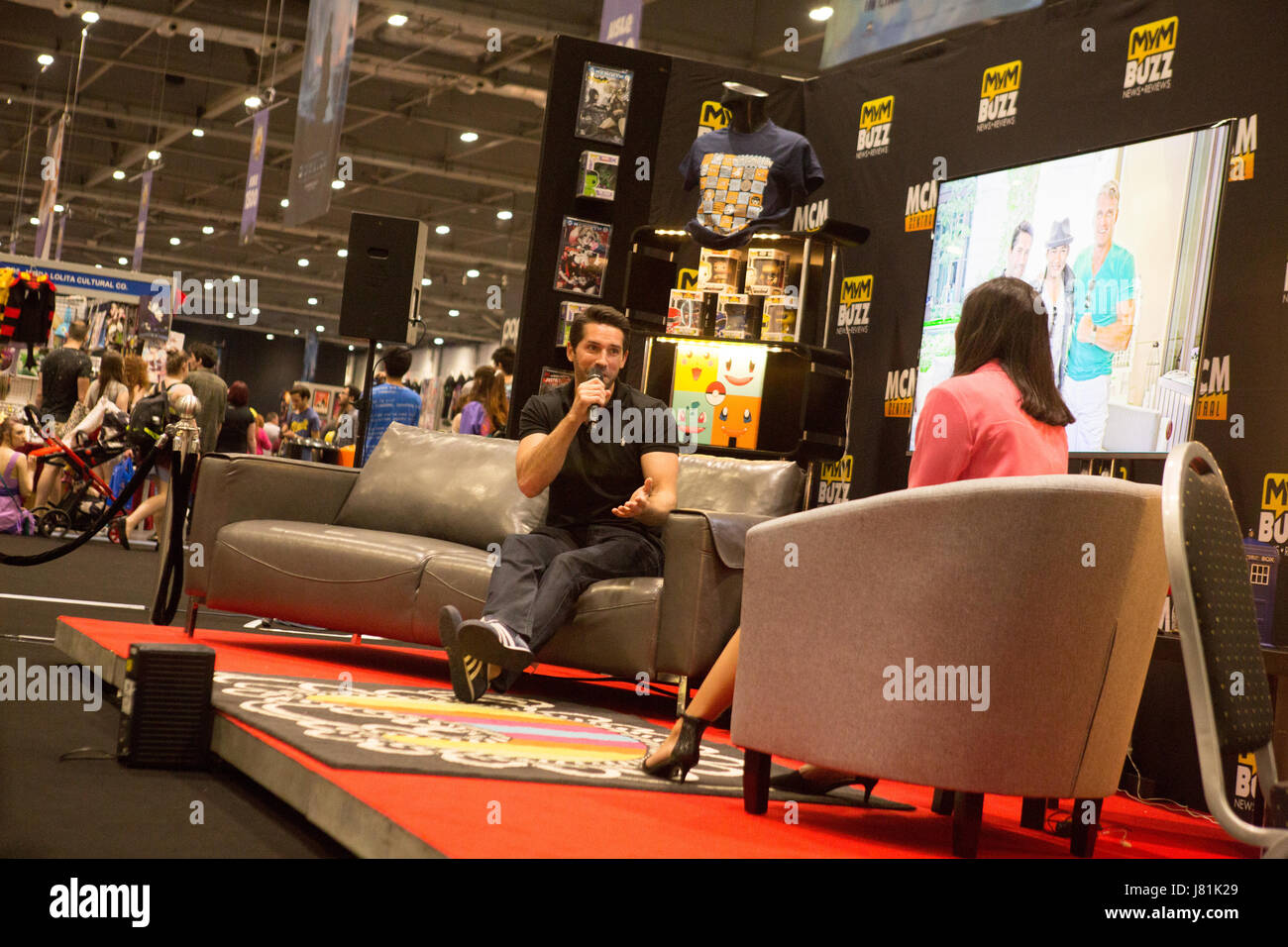 London, UK. 26th May, 2017. MCM London Comic Con London Excel LONDON ...