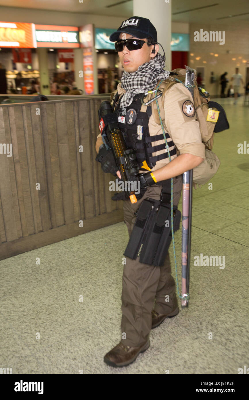 London, UK. 26th May, 2017. MCM London Comic Con London Excel LONDON ...