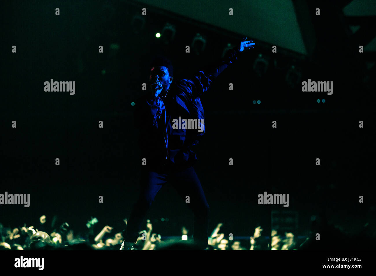 Toronto, Canada. 26th May, 2017. The Weeknd plays to a sold-out ...