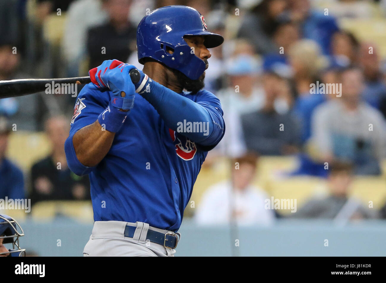 Los Angeles, CA, USA. 26th May, 2017. Chicago Cubs right fielder Jason ...