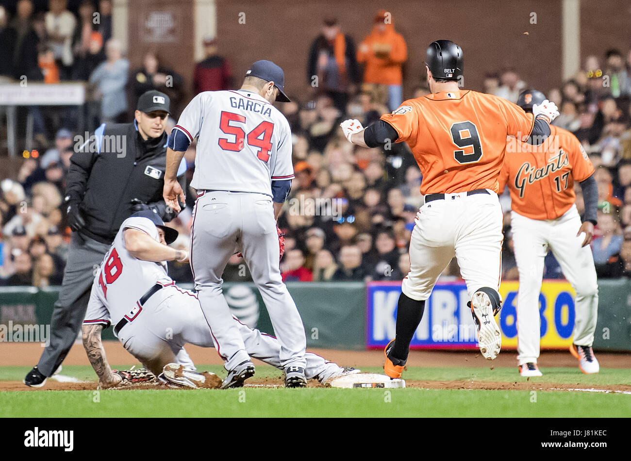 San Francisco, California, USA. 26th May, 2017. San Francisco Giants ...