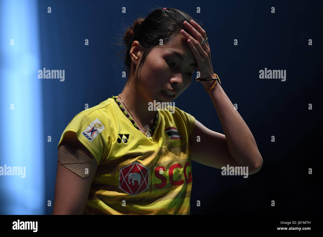 Gold Coast, Australia. 27th May, 2017. Ratchanok Intanon of Thailand ...