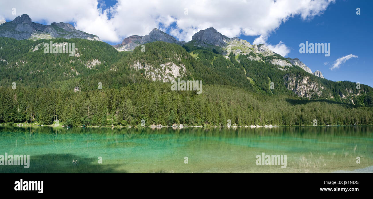 alps summer summerly fresh water lake inland water water landscape ...