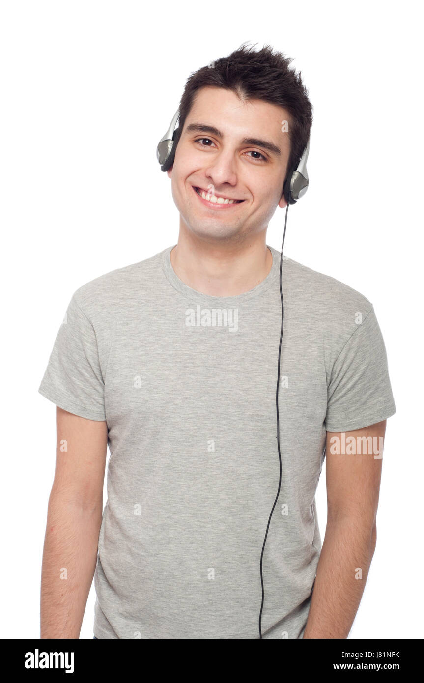 music male masculine person adult adults listening young younger white ...