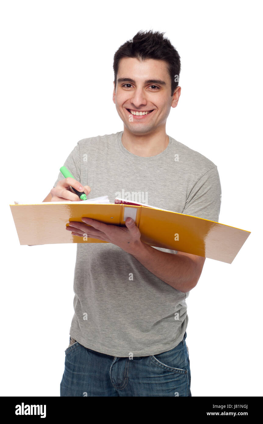 study male masculine student dossier school educational institution ...