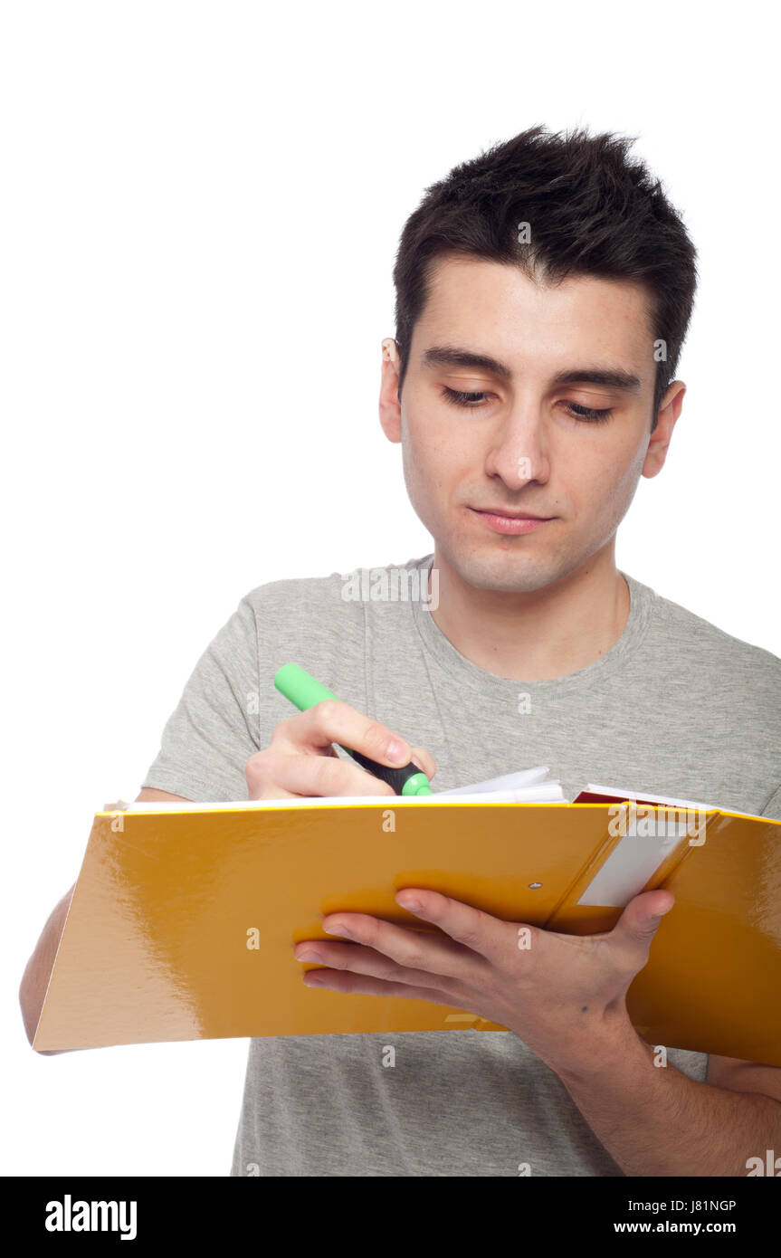 study male masculine student dossier school educational institution ...