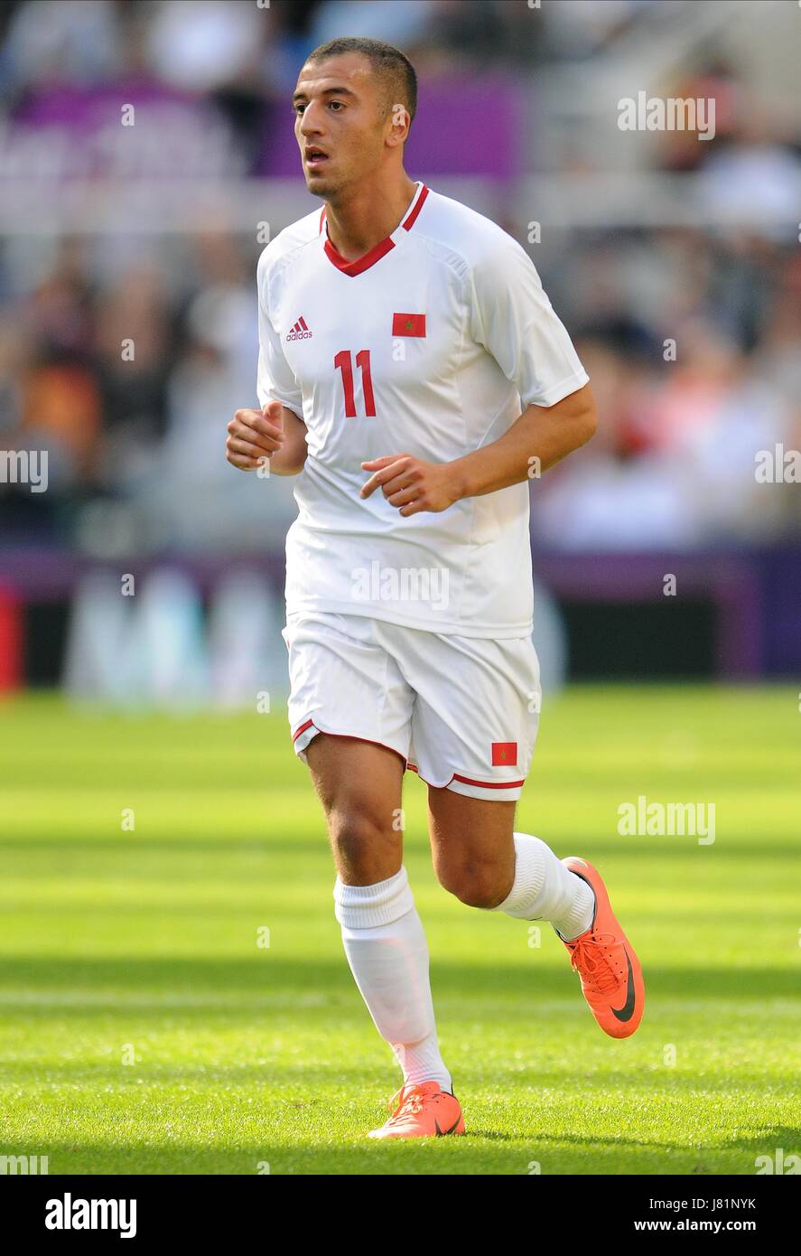 SOUFIANE BIDAOUI MOROCCO & LIERSE SK LONDON 2012 OLYMPIC GAMES FOOTBALL ...