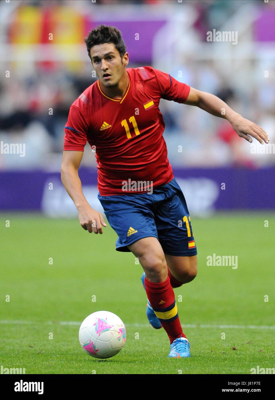 KOKE SPAIN & ATLETICO MADRID LONDON 2012 OLYMPIC GAMES FOOTBALL, SPAIN ...