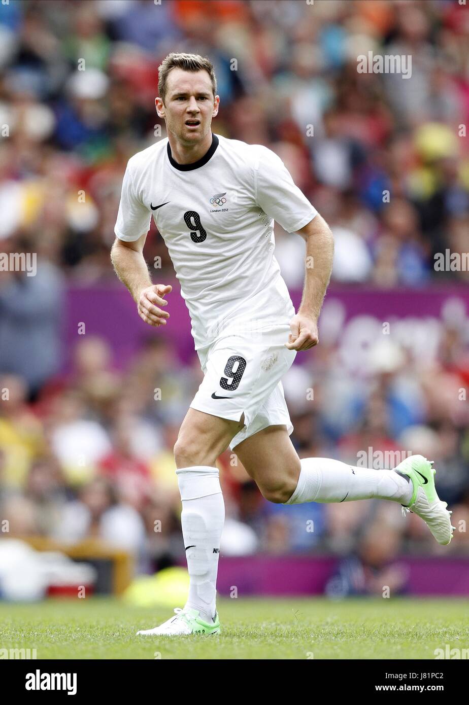 SHANE SMELTZ NEW ZEALAND LONDON 2012 OLYMPIC GAMES MENS FOOTBALL, EGYPT ...