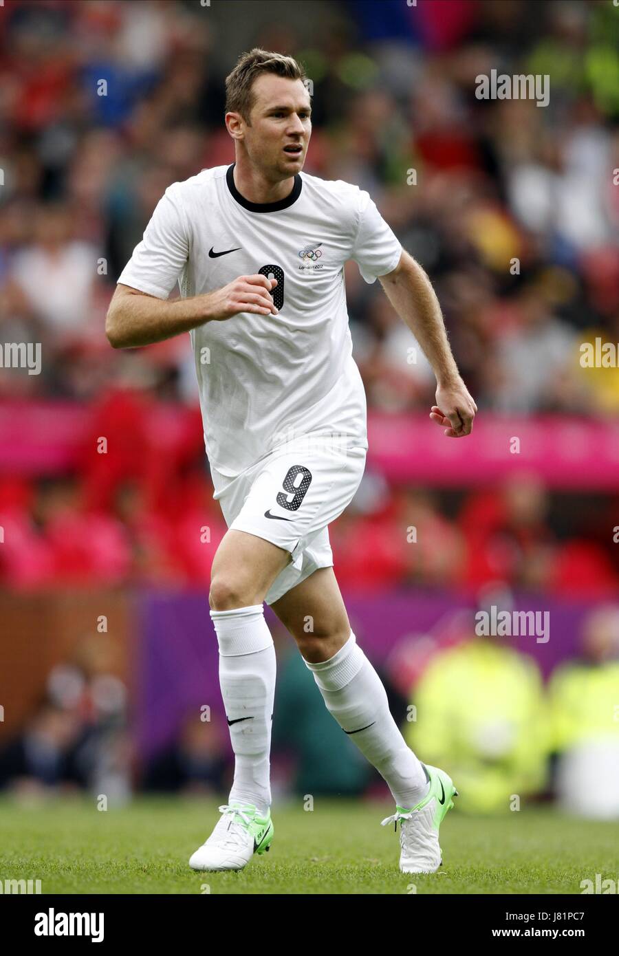 SHANE SMELTZ NEW ZEALAND LONDON 2012 OLYMPIC GAMES MENS FOOTBALL, EGYPT ...