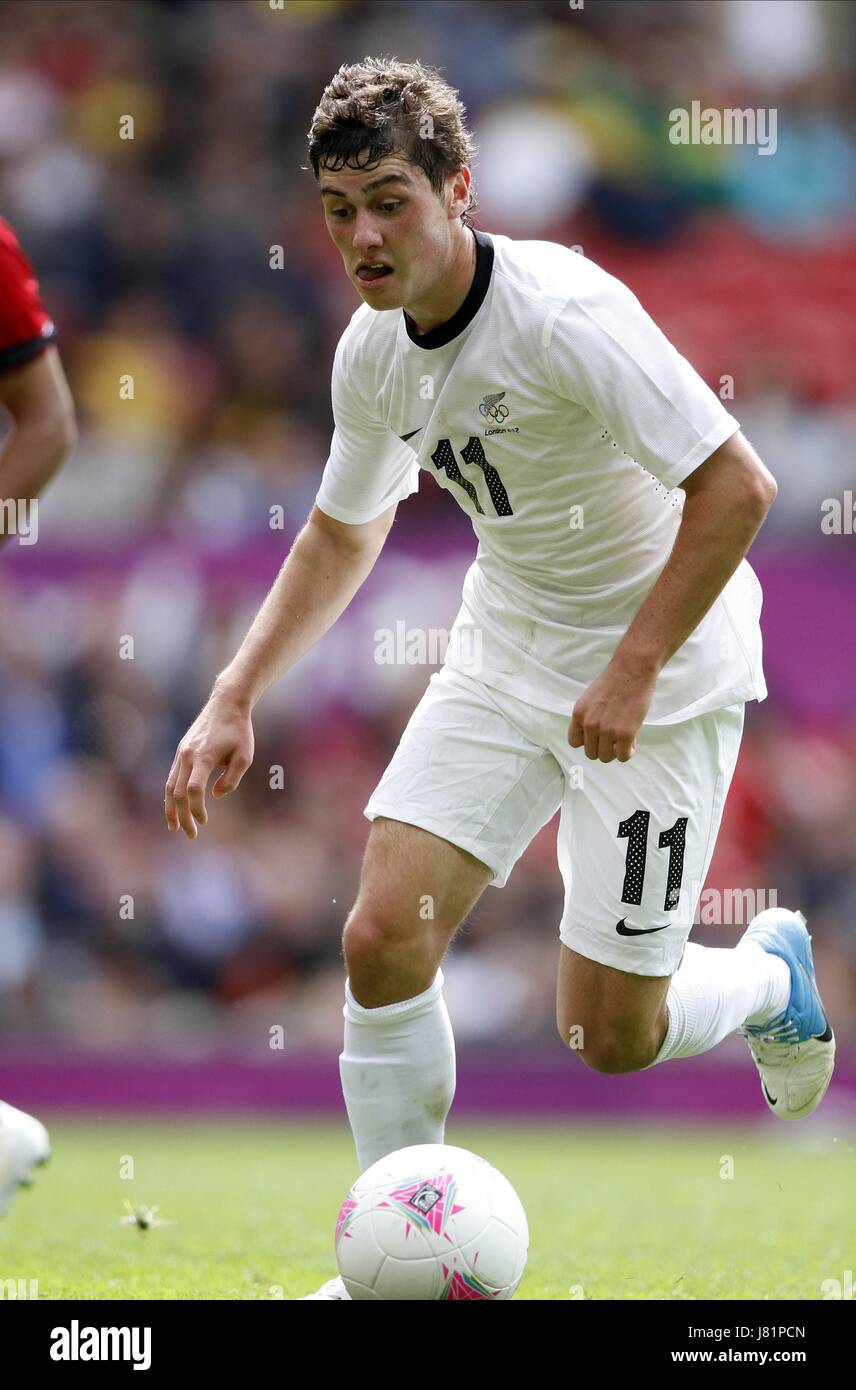 MARCO ROJAS NEW ZEALAND LONDON 2012 OLYMPIC GAMES MENS FOOTBALL, EGYPT ...