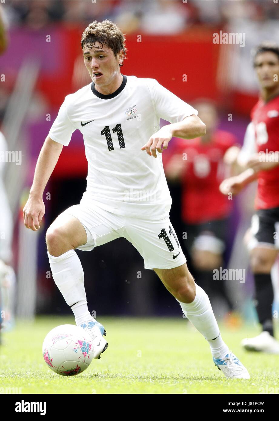 MARCO ROJAS NEW ZEALAND LONDON 2012 OLYMPIC GAMES MENS FOOTBALL, EGYPT ...