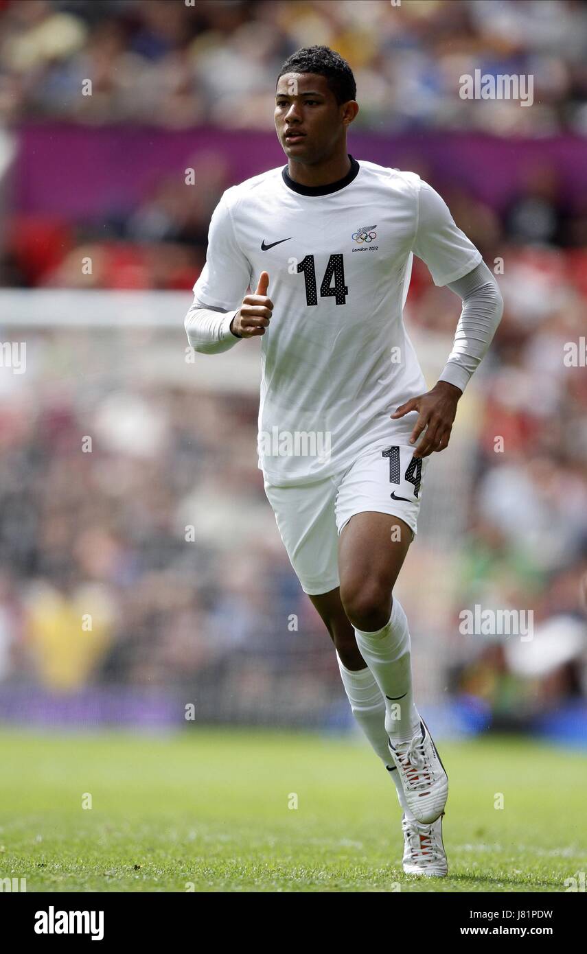 JAMES MUSA NEW ZEALAND LONDON 2012 OLYMPIC GAMES MENS FOOTBALL, EGYPT V ...