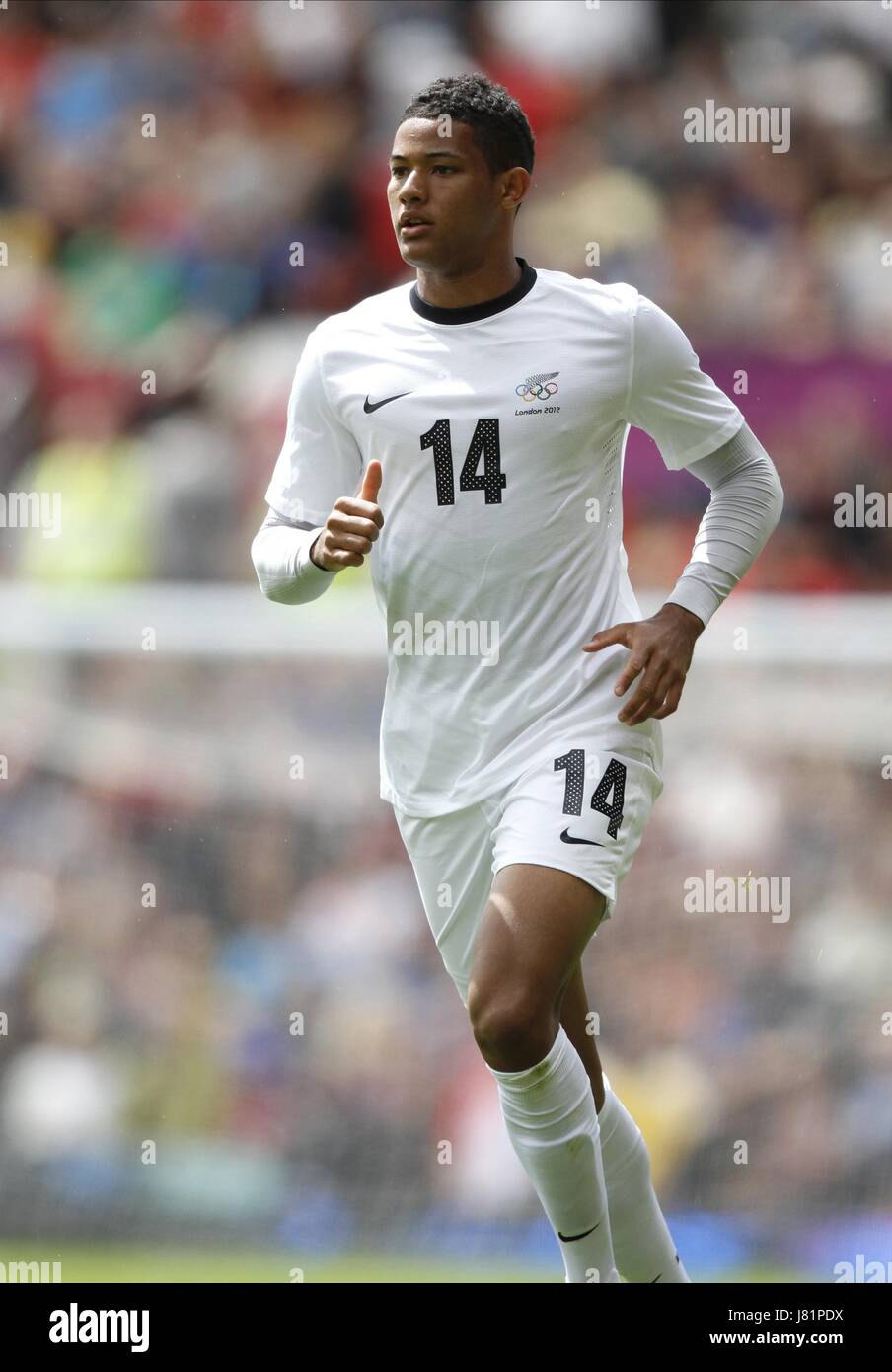 JAMES MUSA NEW ZEALAND LONDON 2012 OLYMPIC GAMES MENS FOOTBALL, EGYPT V ...