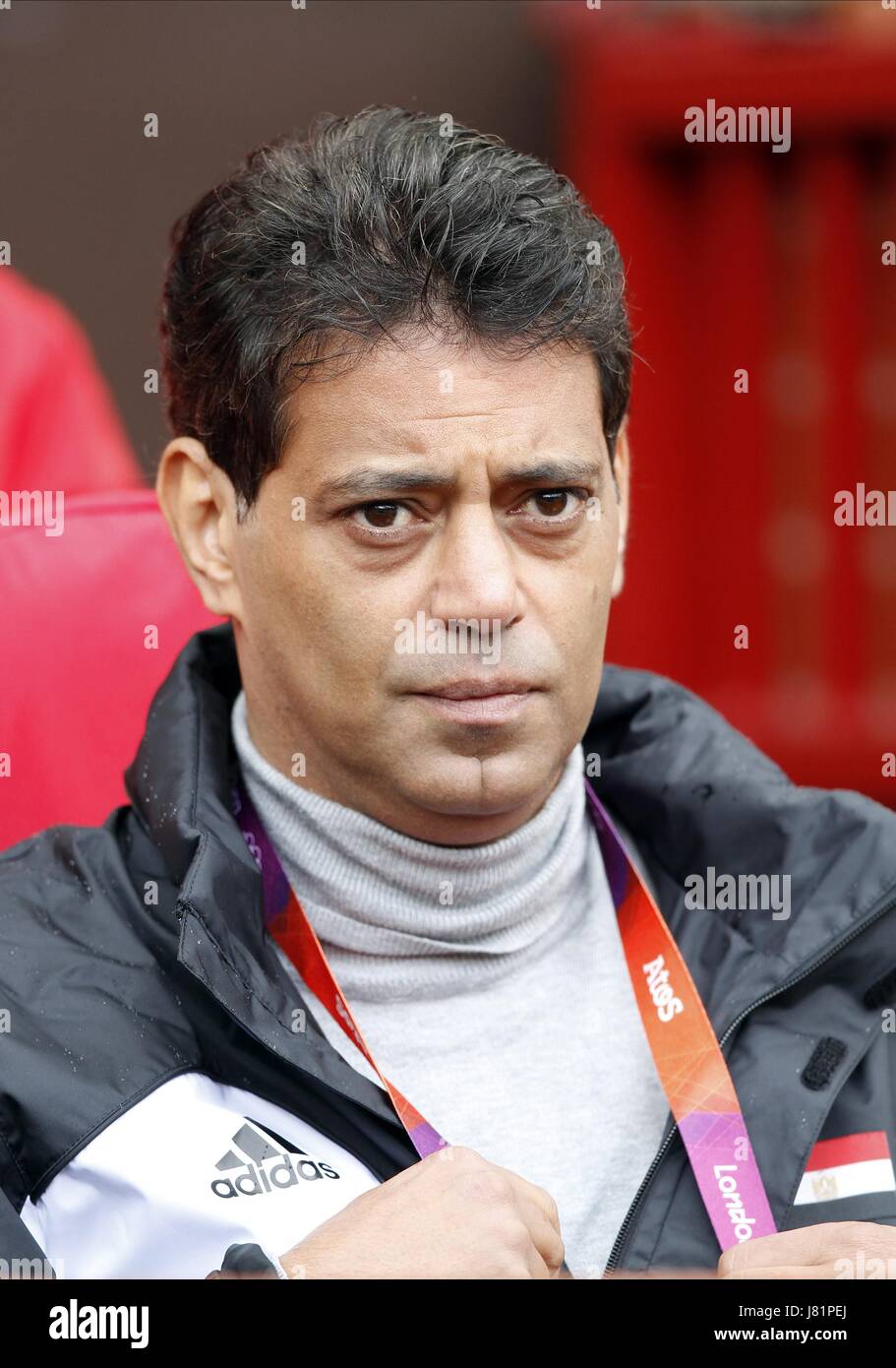 HANY RAMZY EGYPT OLYMPIC FOOTBALL COACH LONDON 2012 OLYMPIC GAMES MENS ...