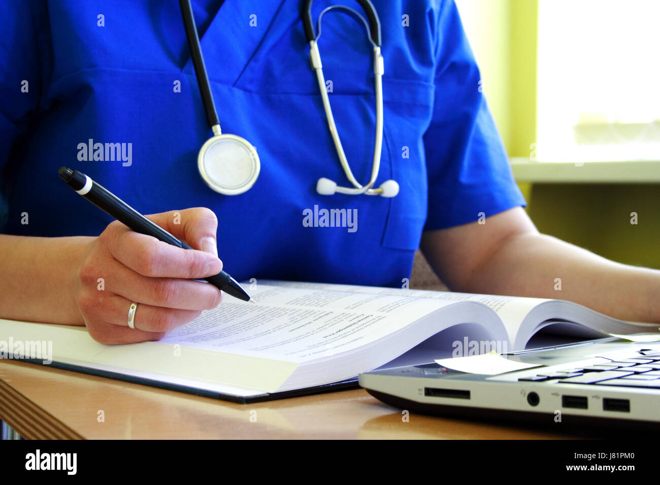 doctor physician medic medical practicioner write wrote writing writes ...