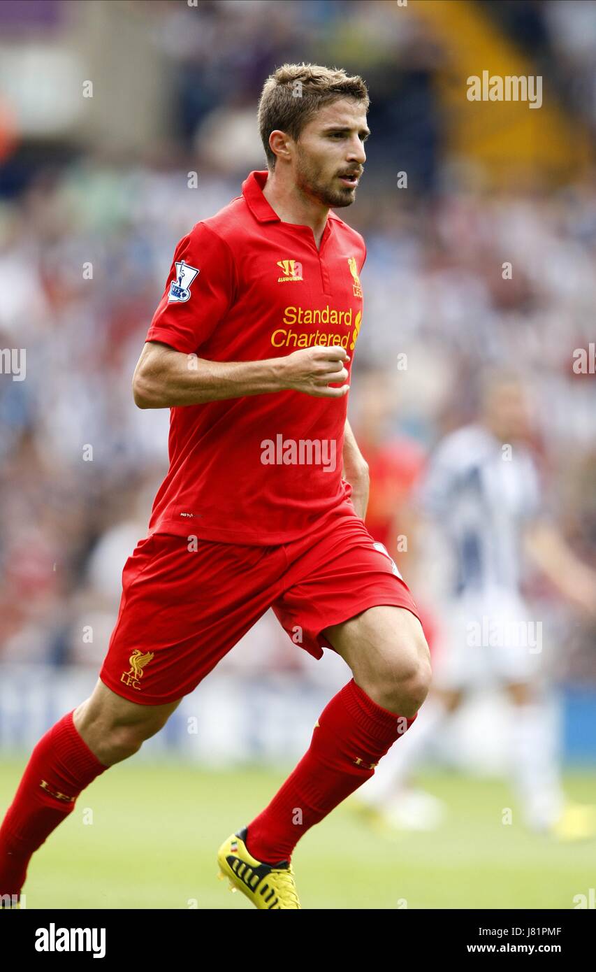 FABIO BORINI LIVERPOOL FC WEST BROMWICH ALBION V LIVERPOOL FC BARCLAYS ...