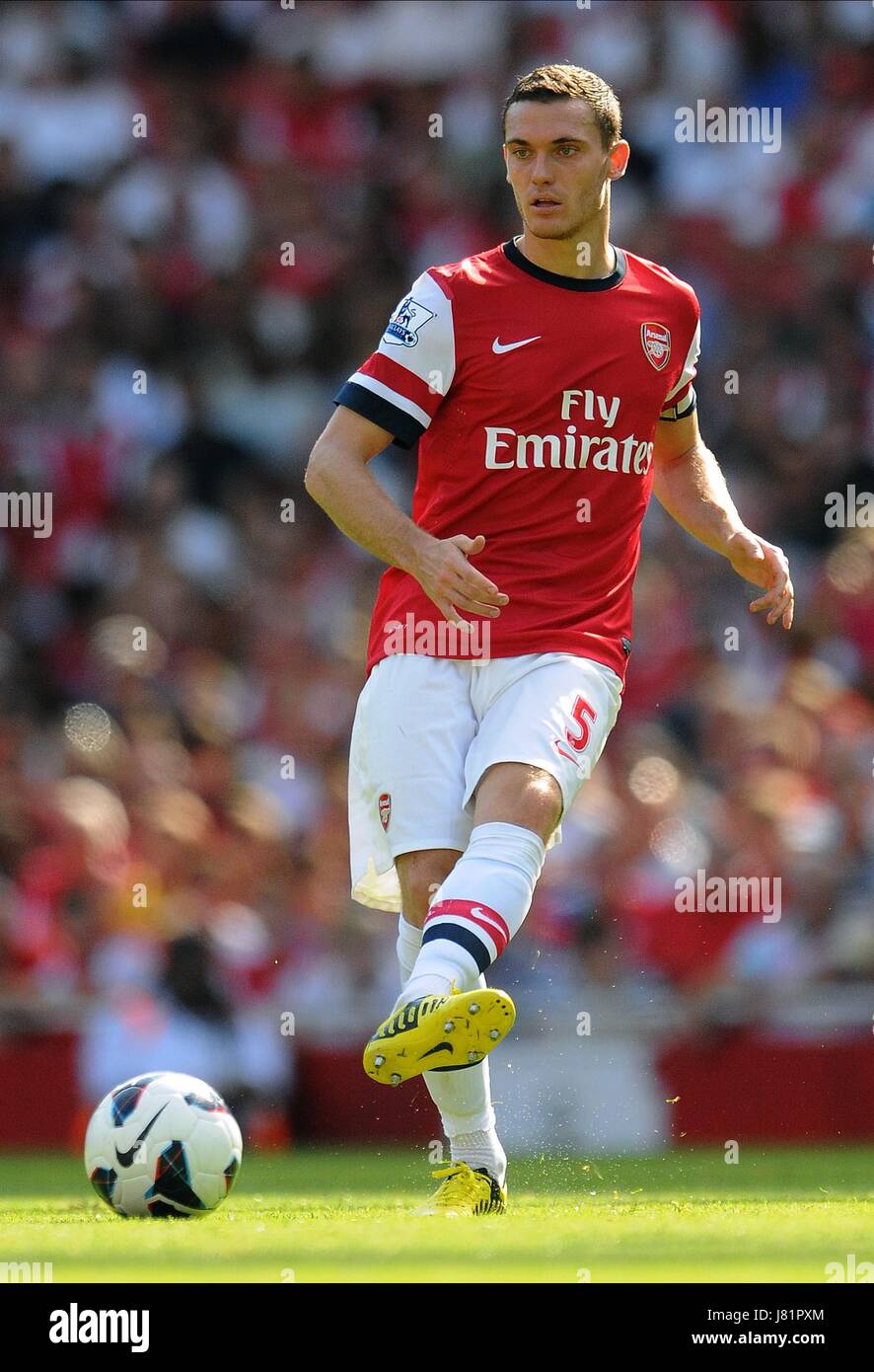 THOMAS VERMAELEN ARSENAL FC ARSENAL V SUNDERLAND FC EMIRATES STADIUM ...