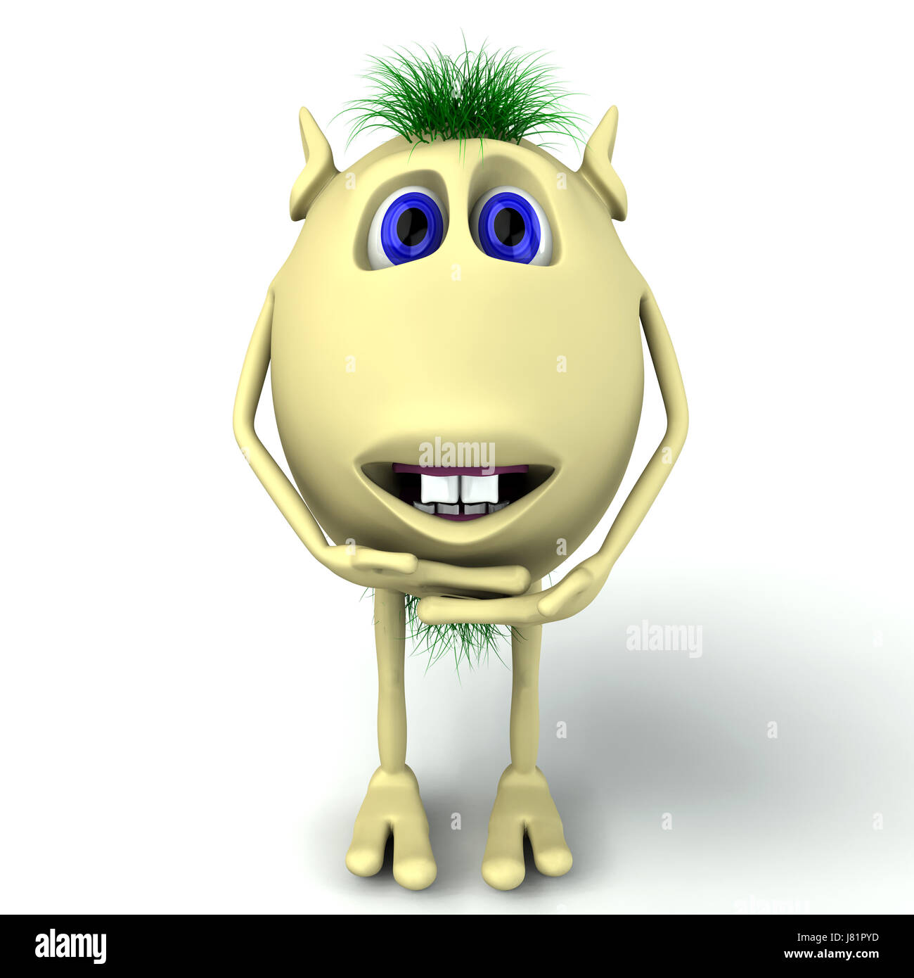 3d funny character puppet laughing hi-res stock photography and images ...