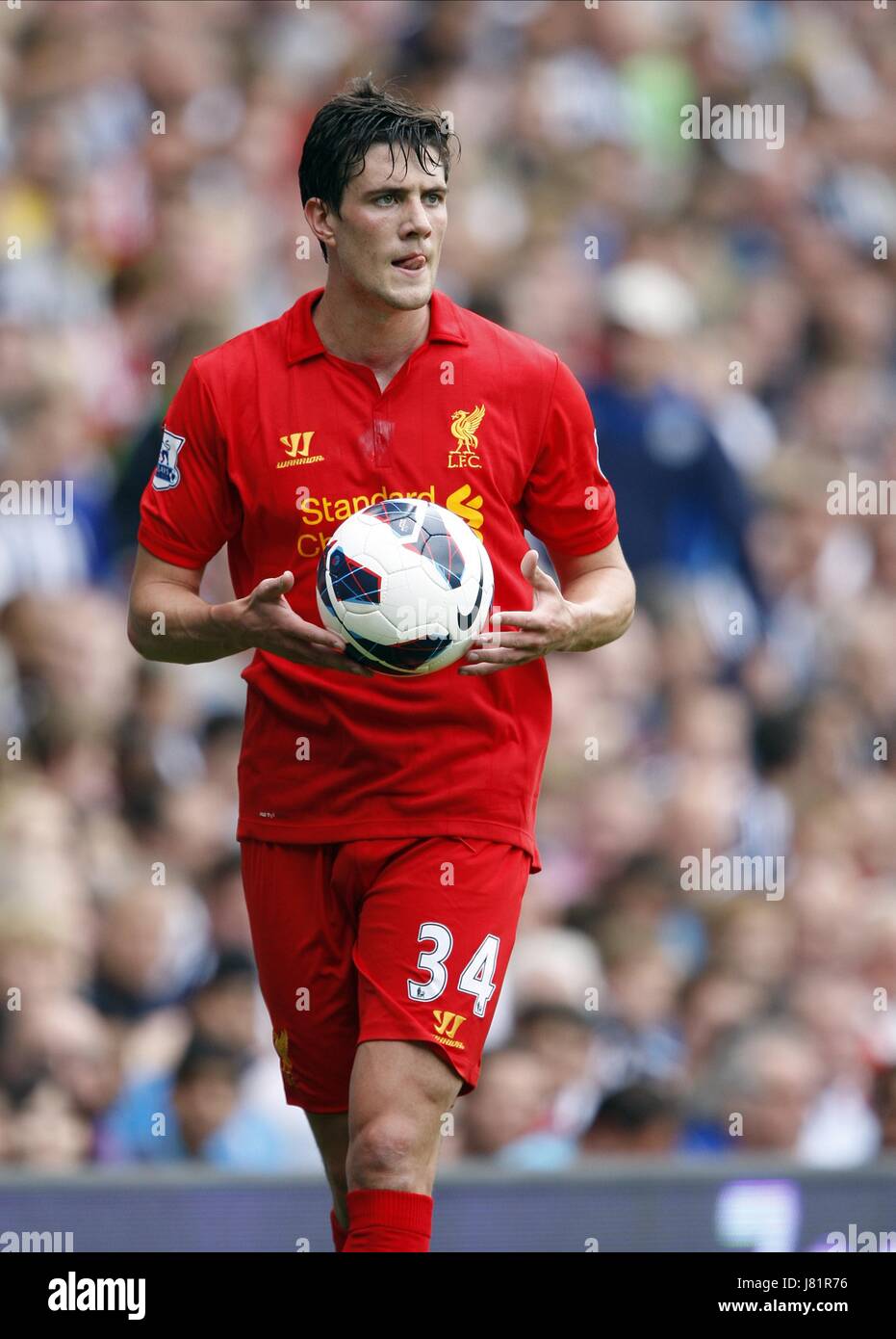 MARTIN KELLY LIVERPOOL FC WEST BROMWICH ALBION V LIVERPOOL FC BARCLAYS ...