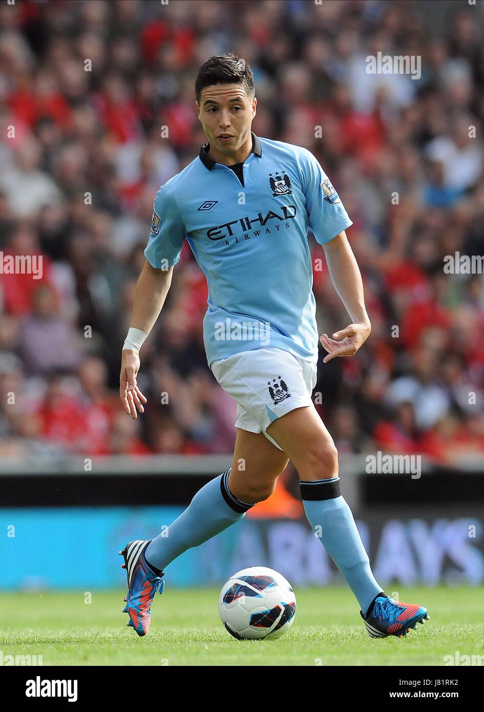 Manchester city player samir nasri hi-res stock photography and images ...