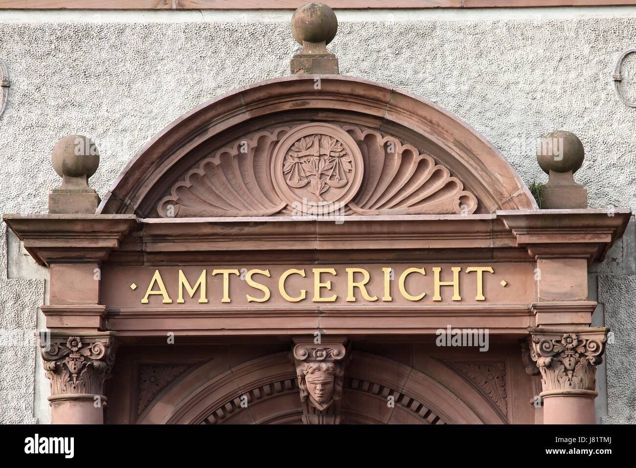 German court justice hi-res stock photography and images - Alamy