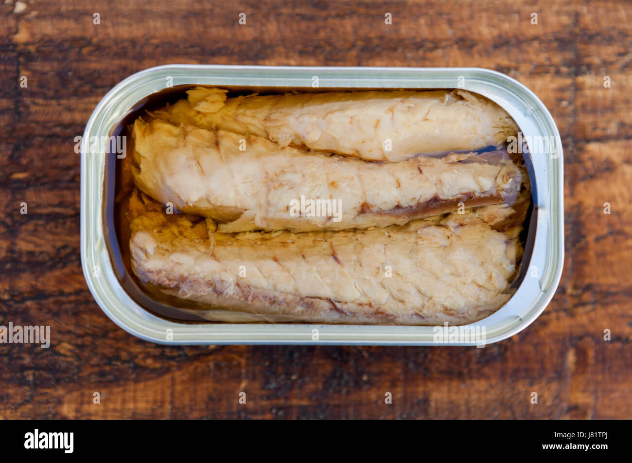 Mackerel tin can canned hi-res stock photography and images - Alamy