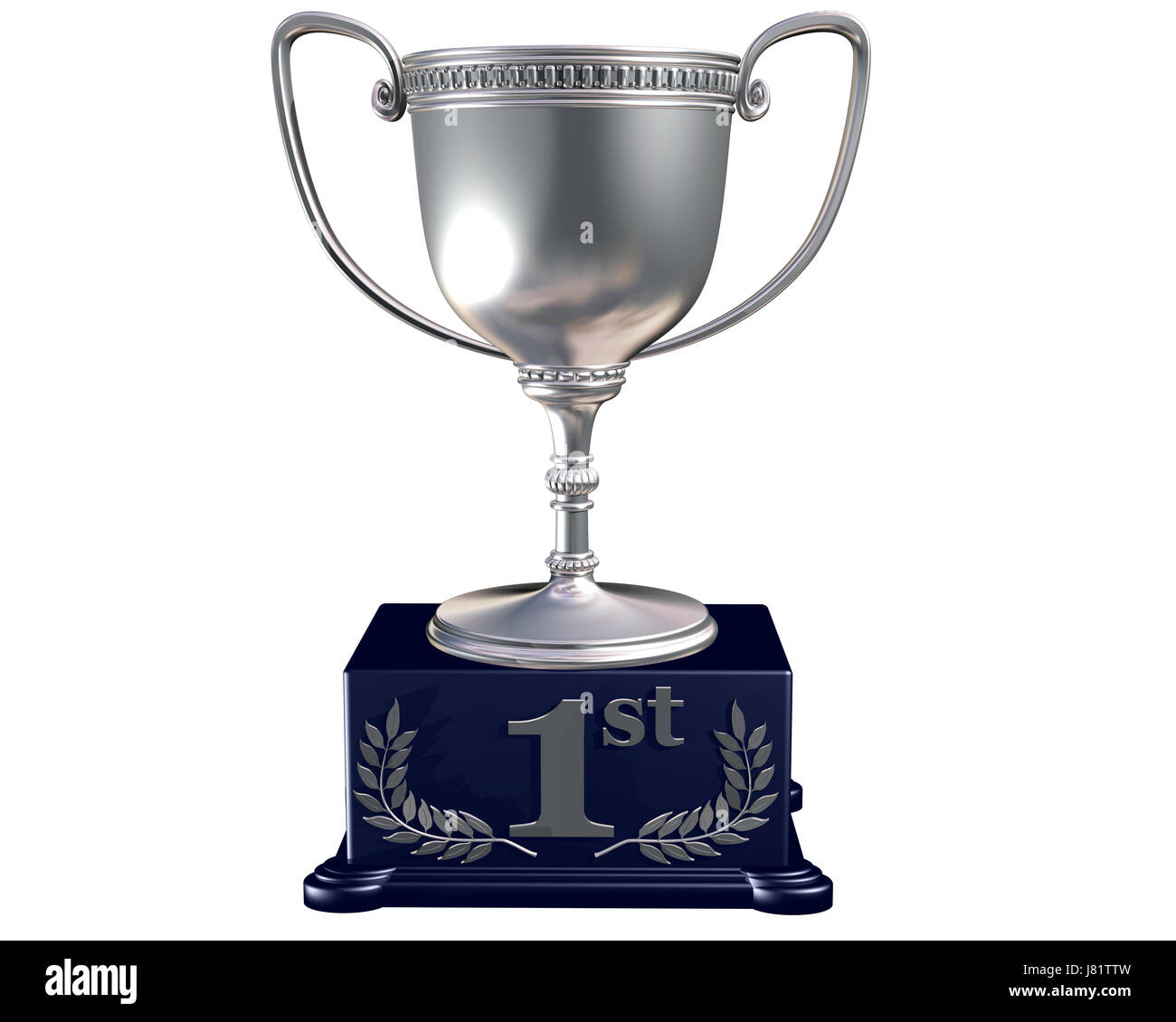 Silver plinth Cut Out Stock Images & Pictures - Alamy