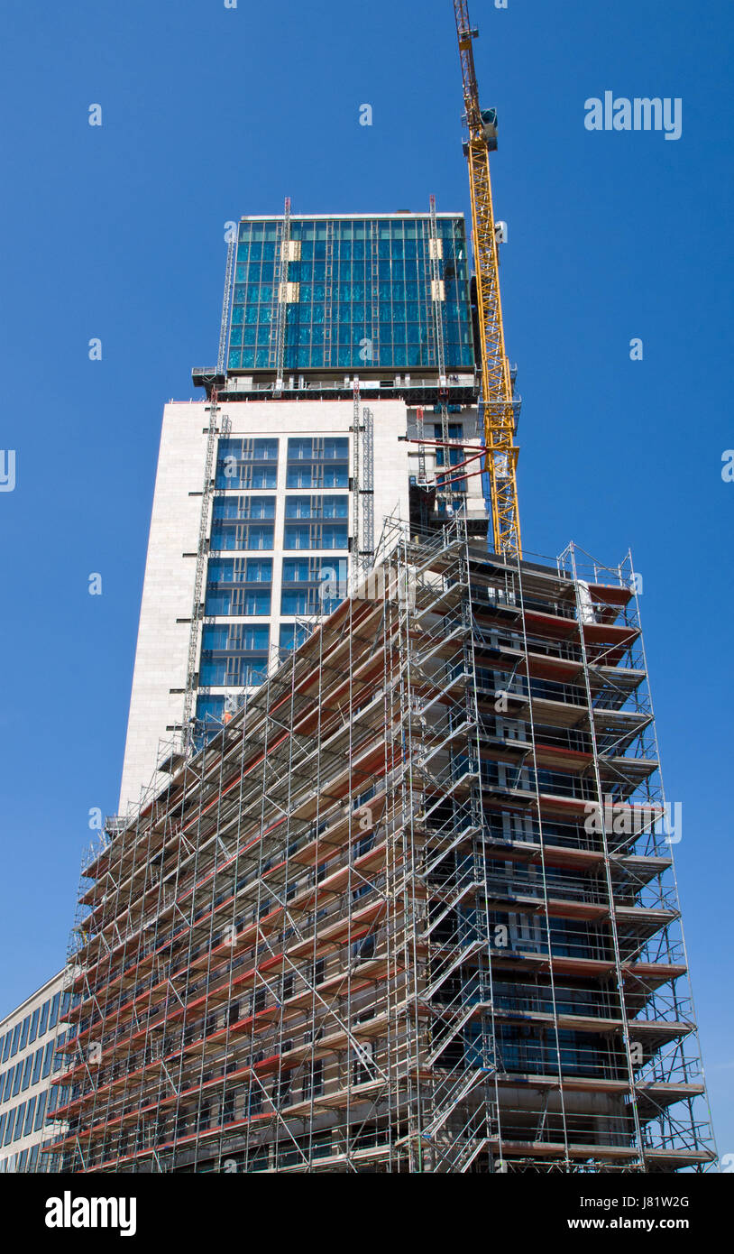 high rise construction site Stock Photo - Alamy