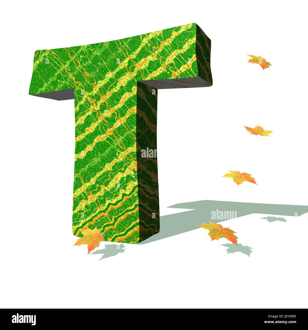 illustration ecology letter icon alphabet lawn green type write wrote ...