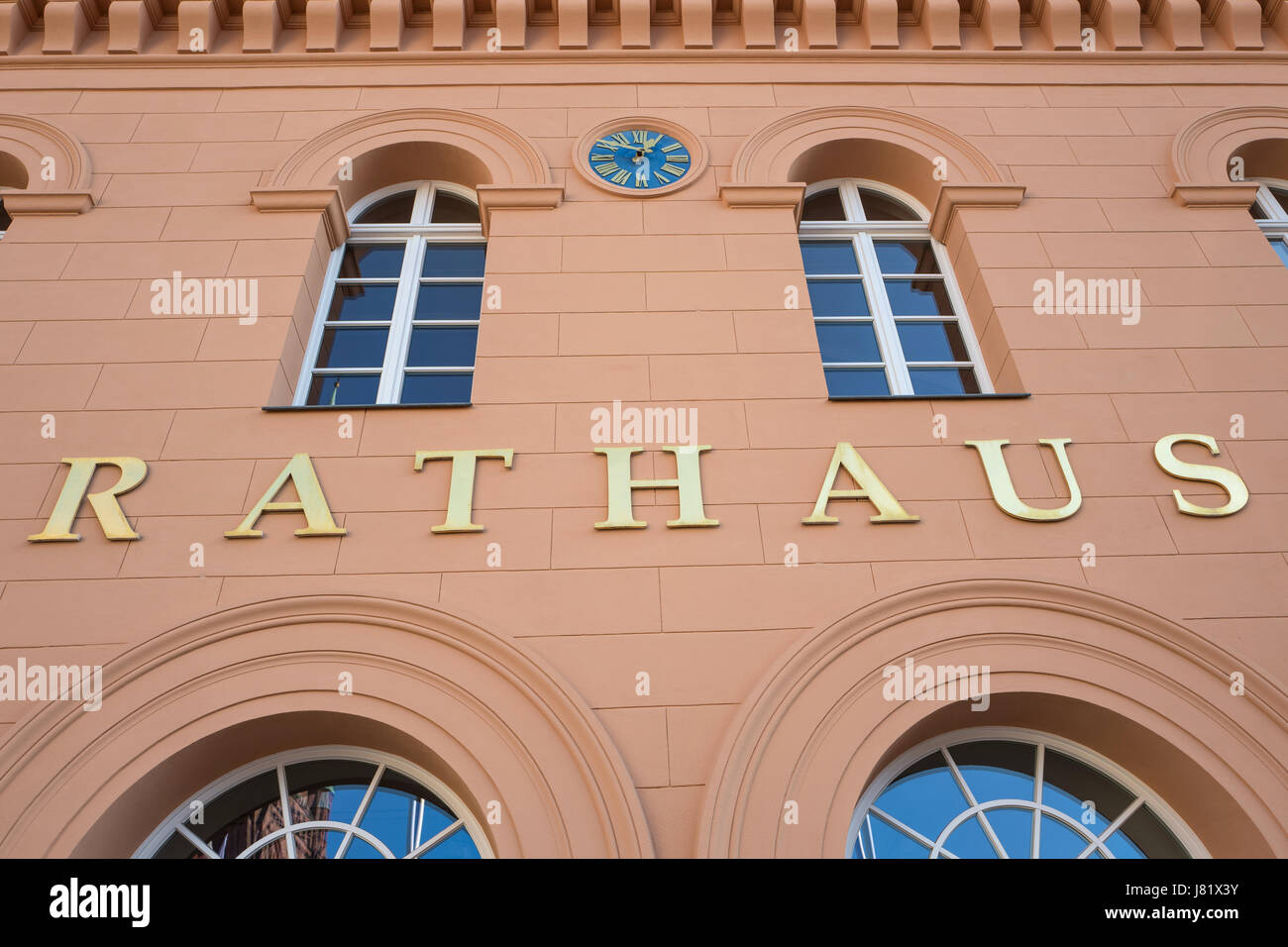 German town hall Stock Photo - Alamy